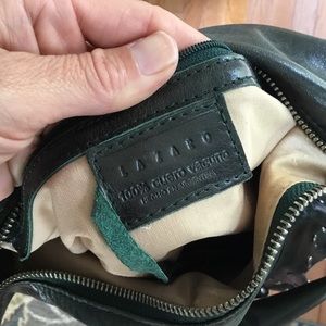 Lazaro | Bags | Lazaro Argentina Green Leather Studded Hobo Bag | Poshmark